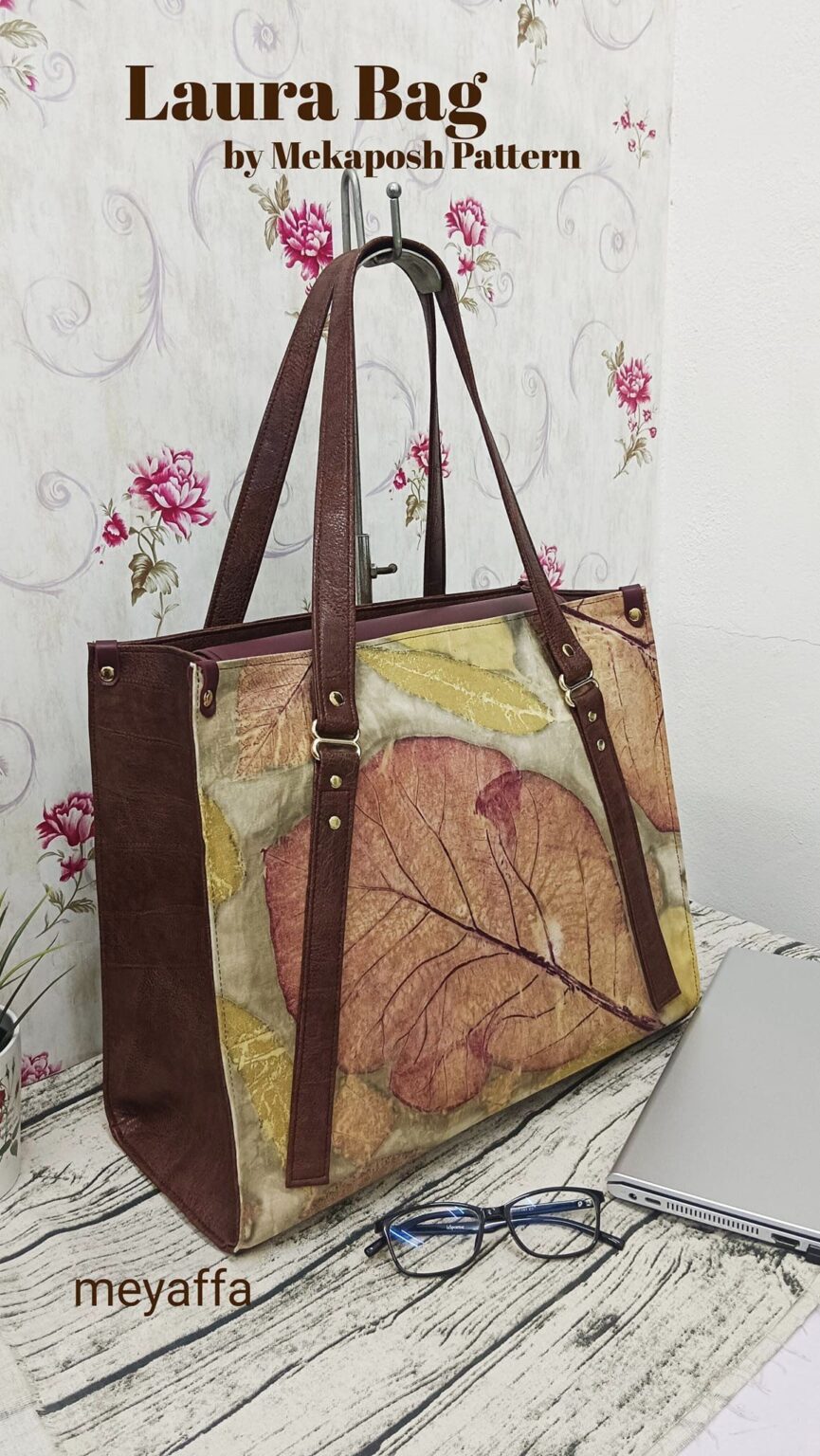 Laura Large & Medium Size Bag Pattern (2in1 Bundle) – Mekaposh